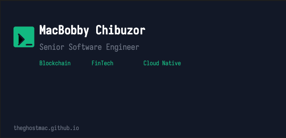 MacBobby Chibuzor
